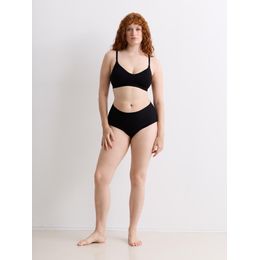 erlich textil Slip Damen Gr&ouml;&szlig;e L schwarz