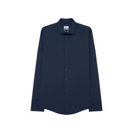 Seidensticker Business Shirt male size 39 marine blue