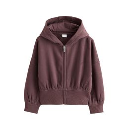 next Sweatjacke M&auml;dchen Gr&ouml;&szlig;e 140 schoko