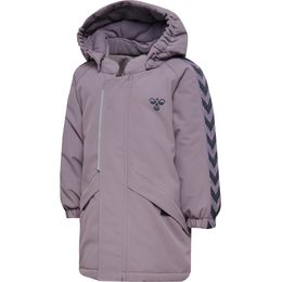 Hummel Funktionsjacke Jungen Gr&ouml;&szlig;e 98 silbergrau / aubergine / flieder / orchidee