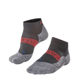 Falke Damen Kurzsocken "RU4 Endurance Cool Short", Gr. 39, schwarz, Obermaterial: 54% Polypropylen PP. 26% Polyamid PA. 18% Polyester PES. 2%