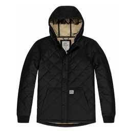 Vintage Industries Steppjacke in Schwarz | Gr.: S