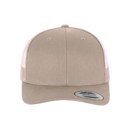 Flexfit Flex Cap "Flexfit Unisex Retro Trucker", beige, unifarben, 65% Baumwolle, 35% Polyester, Caps