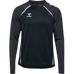 Hummel Athletic Sweatshirt 'Lead 2.0' male size XL Black / White