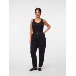 Vero Moda Curve Top 'VMCROSA' Damen Gr&ouml;&szlig;e M/L schwarz
