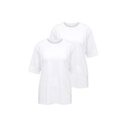Ulla Popken Shirt in schneewei&szlig; | Gr.: 46-48