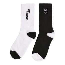 Mister Tee Basic Socks in black/white taurus | Gr.: 43-46