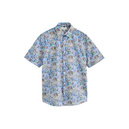 next Button Up Shirt 'Signature' male size 5XL Blue / Light blue / Light green / Red