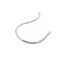 Gallay Kette 1,3mm Schlange f&uuml;nfkantig diamantiert Silber 925 45cm