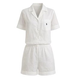 Polo Ralph Lauren Pyjama ' Summer Linen ' Damen Gr&ouml;&szlig;e L wei&szlig; Sommerkleid