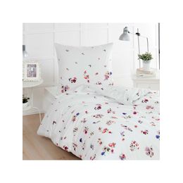 Traumschlaf Bettw&auml;sche Claude in bunt | Gr.: 135 x 200 + 80 x 80 cm