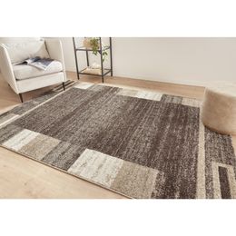 Peyer Syntex 1 Teppich Amber 149 Bord&uuml;re braun 160/230 cm