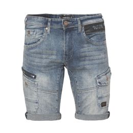 Koroshi Shorts Herren Gr&ouml;&szlig;e 34 blue denim