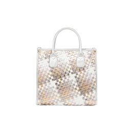 NAEMI Handtasche Damen Gr&ouml;&szlig;e One Size creme / silber