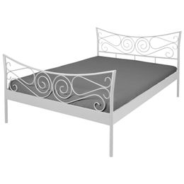 Vaja M&ouml;bel Metallbett Justine 140 x 200 cm