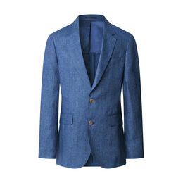Hackett London Sakko 'DELAVE HOPSACK' Herren Gr&ouml;&szlig;e 44 blau
