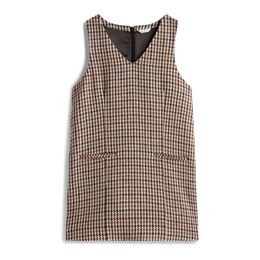 Tommy Hilfiger Kleid 'HERITAGE' Damen Gr&ouml;&szlig;e 36 beige / navy / rostbraun Sommerkleid