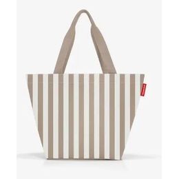 Reisenthel Shopper M Summerstripes Coffee ca. 51x30x26 cm