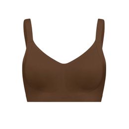 cfab BH 'Seamless Compact Push-Up BH' Damen Gr&ouml;&szlig;e 70 braun