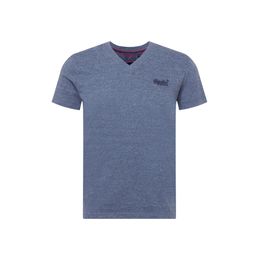 Superdry & Co Shirt male size XS Ultramarine blue / Black
