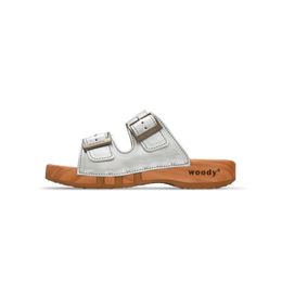 woody Sandale in silber | Gr.: 38