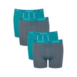 Sloggi Boxershorts 'Start' Herren Gr&ouml;&szlig;e L t&uuml;rkis / grau