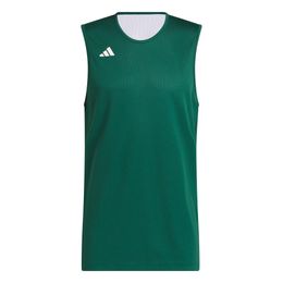 Adidas Performance Funktionsshirt '3G Speed' Herren Gr&ouml;&szlig;e S dunkelgr&uuml;n / wei&szlig;