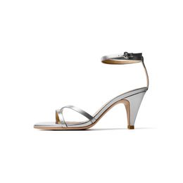 L37 Handmade Shoes Pumps 'ECHO OF DESIRE' Damen Gr&ouml;&szlig;e 37 silber