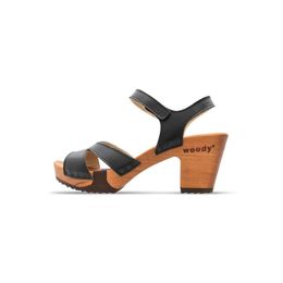 woody Sandale in schwarz | Gr.: 39