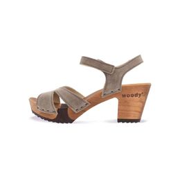 woody Sandale in creme | Gr.: 42