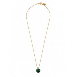 Fr&auml;ulein Wunder Fr&auml;ulein Wunder Necklace 'Acetat Alice Gold' female size 45 cm Dark green