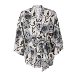 TATUUM Bluse 'Tawina' Damen Gr&ouml;&szlig;e XS grau / schwarz / offwhite