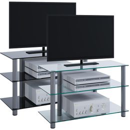 Vcm TV M&ouml;bel Lowboard Kabelf&uuml;hrung Ma&szlig;e H. 45 x B. 59 x T. 48 cm Fernseh M&ouml;bel - Sindas