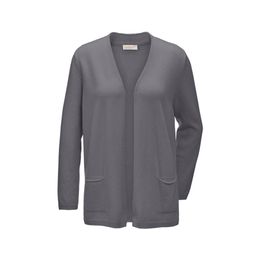 GOLDNER Strickjacke Damen Gr&ouml;&szlig;e XS/S grau
