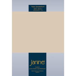 Janine Topper Spannbetttuch Elastic Jersey