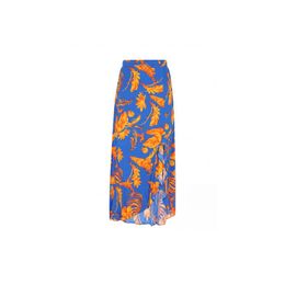 aleida Women Skirt in Blue Yellow | Gr.: S