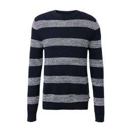 QS Sweater male size S Night blue / mottled white