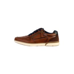 ELONG Niedrige Sneaker mit Schn&uuml;rung Braun | Gr.: 44