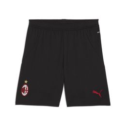 Puma Sportshorts 'AC Milan 24/25' Herren Gr&ouml;&szlig;e M gelb / dunkelrot / schwarz / wei&szlig;