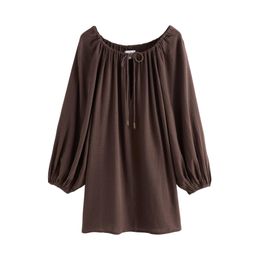 next Kleid Damen Gr&ouml;&szlig;e 36 schoko Sommerkleid