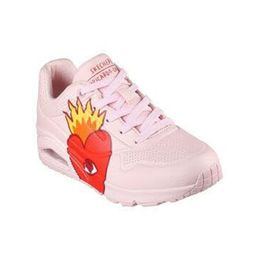 Skechers Lowtop-Sneaker UNO - FLAMING HEART in pink/multi | Gr.: 37