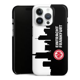 DeinDesign iPhone 14 Pro Handy Premium Case Smartphone Handyh&uuml;lle Schutzh&uuml;lle gl&auml;nzend Eintracht Frankfurt Sge Official Licensed Product Premium Case