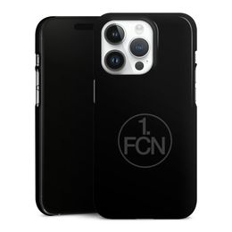 DeinDesign iPhone 14 Pro Handy Premium Case Smartphone Handyh&uuml;lle Schutzh&uuml;lle gl&auml;nzend 1. Fcn 1. Fc N&uuml;rnberg Logo Premium Case