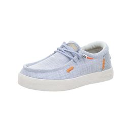 Fusion Sportlicher Slipper in blau | Gr.: 40