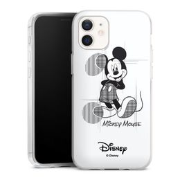 DeinDesign iPhone 12 Handy Silikon H&uuml;lle Case transparent Handyh&uuml;lle Mickey Mouse Disney Official Licensed Product Silikon Case