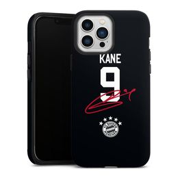 DeinDesign iPhone 13 Pro Max Handy Panzer Handyh&uuml;lle robuste Outdoor H&uuml;lle Schutzh&uuml;lle matt Fc Bayern M&uuml;nchen Harry Kane Jersey Tough Case