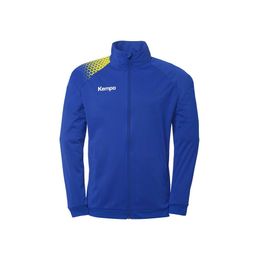 Kempa Trainingsjacke Ambition 28 Poly Kids in royal/limonengelb | Gr.: 140