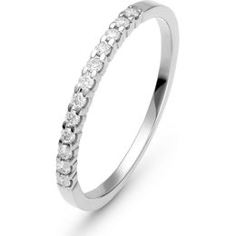 Christ Ring female size 54 Silver / White