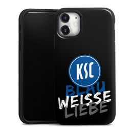 DeinDesign iPhone 11 Handy Panzer Handyh&uuml;lle robuste Outdoor H&uuml;lle Schutzh&uuml;lle gl&auml;nzend Ksc Karlsruher Sc Official Licensed Product Tough Case