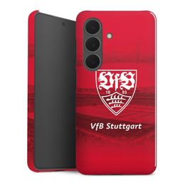 DeinDesign Galaxy S26 Handy Premium Case Smartphone Handyh&uuml;lle Schutzh&uuml;lle gl&auml;nzend Stadium Official Licensed Product Vfb Stuttgart Premium Case